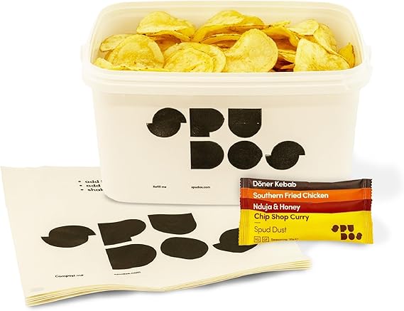 Spudos Crisps - As Seen on Dragon's Den - 500g Crisps Kit - Season ...