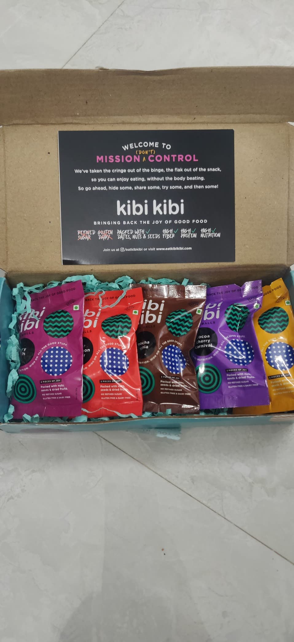 KIBI KIBI Dry Fruit Laddu Gift Hamper - Bliss Ball Variety Box | Gift ...