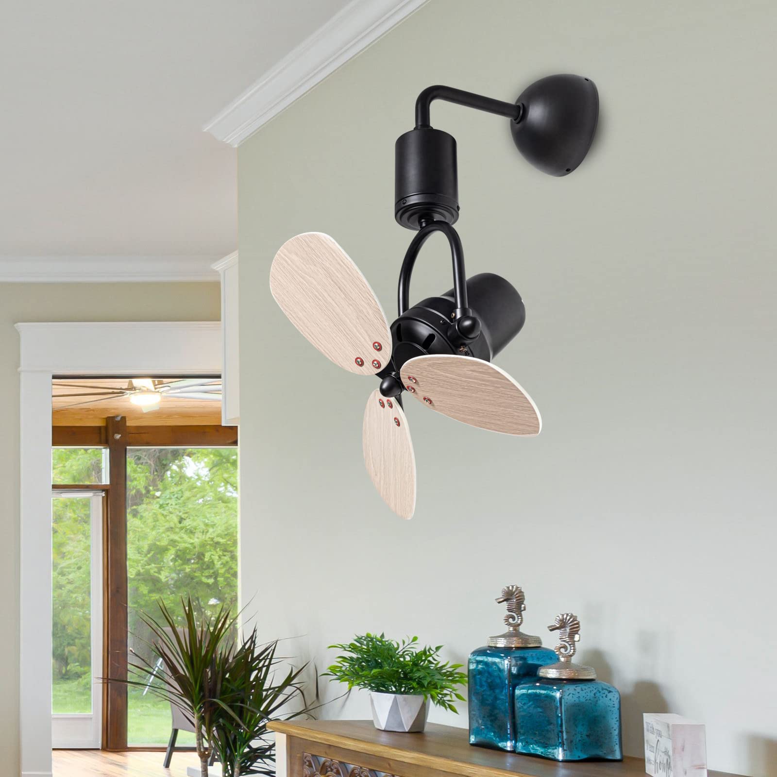 Dual Oscillating Ceiling Fan