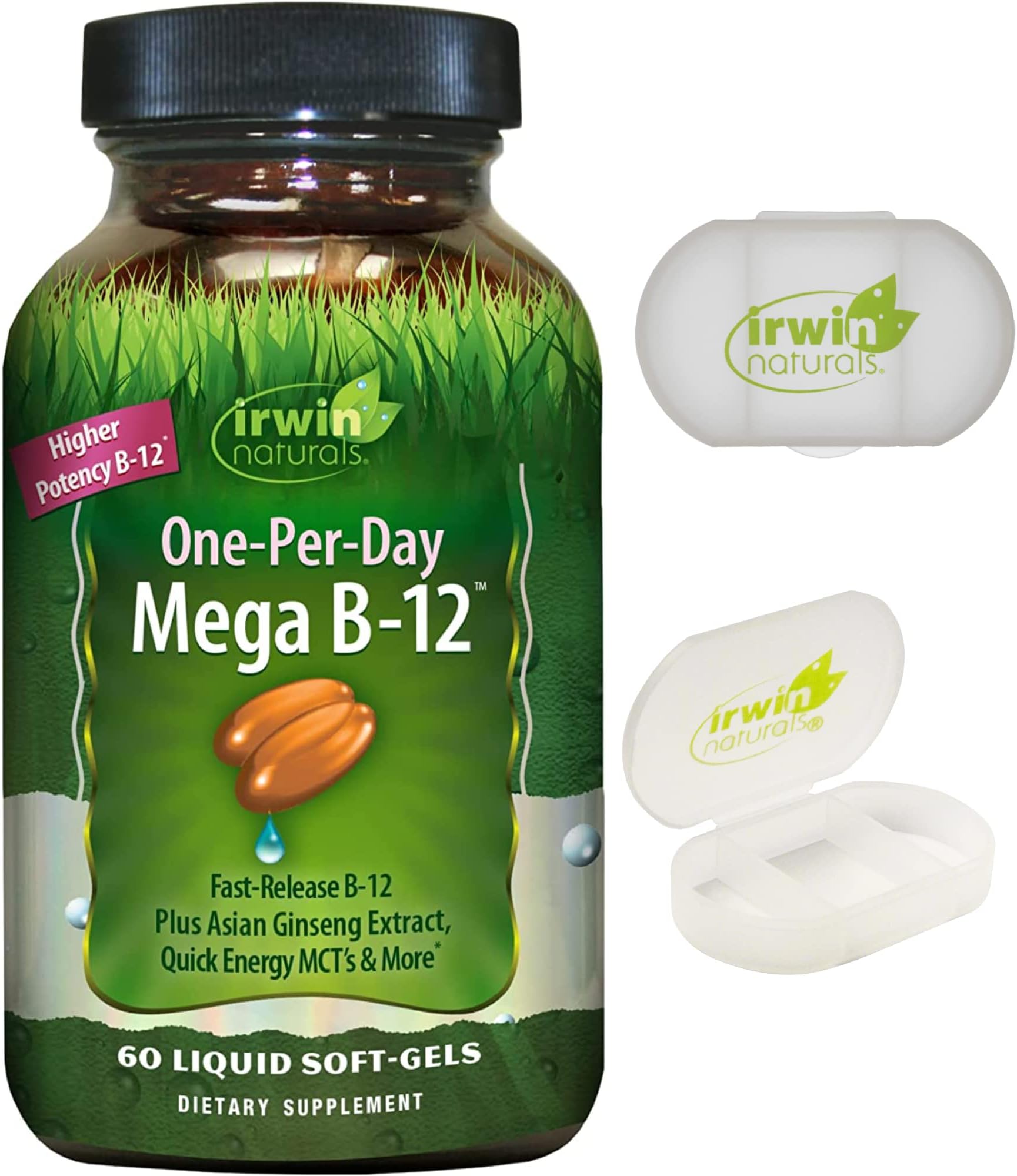 Amazon.com: Irwin Naturals One-Per-Day Mega B-12 1,500mcg High Potency ...