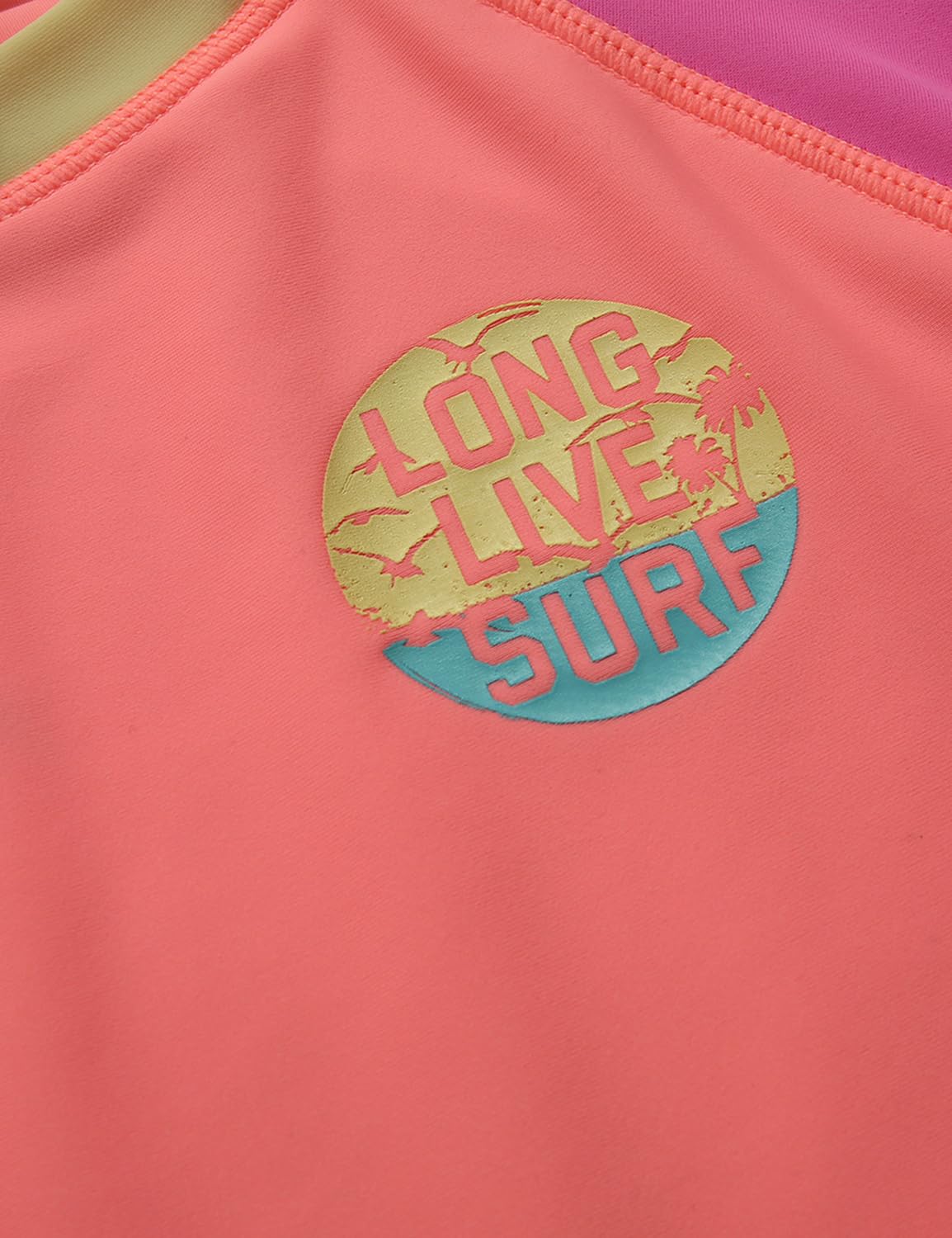 Snapklik.com : Girls Rash Guard Set Long Sleeve UPF 50+ Sun Protection ...