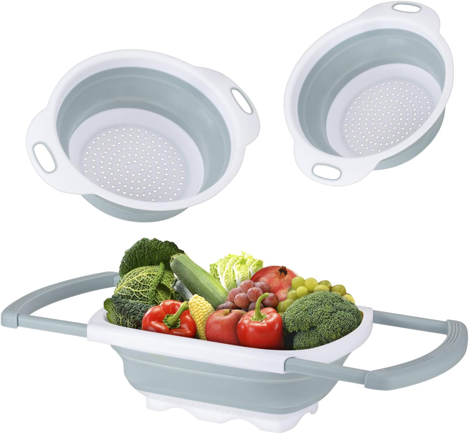 Amazon.com: Prepworks by Progressive Collapsible Over-the -Sink ...