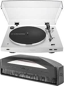 Amazon.com: Audio Technica AT-LP3XBT-WH Auto Belt-Drive Wireless/Analog ...