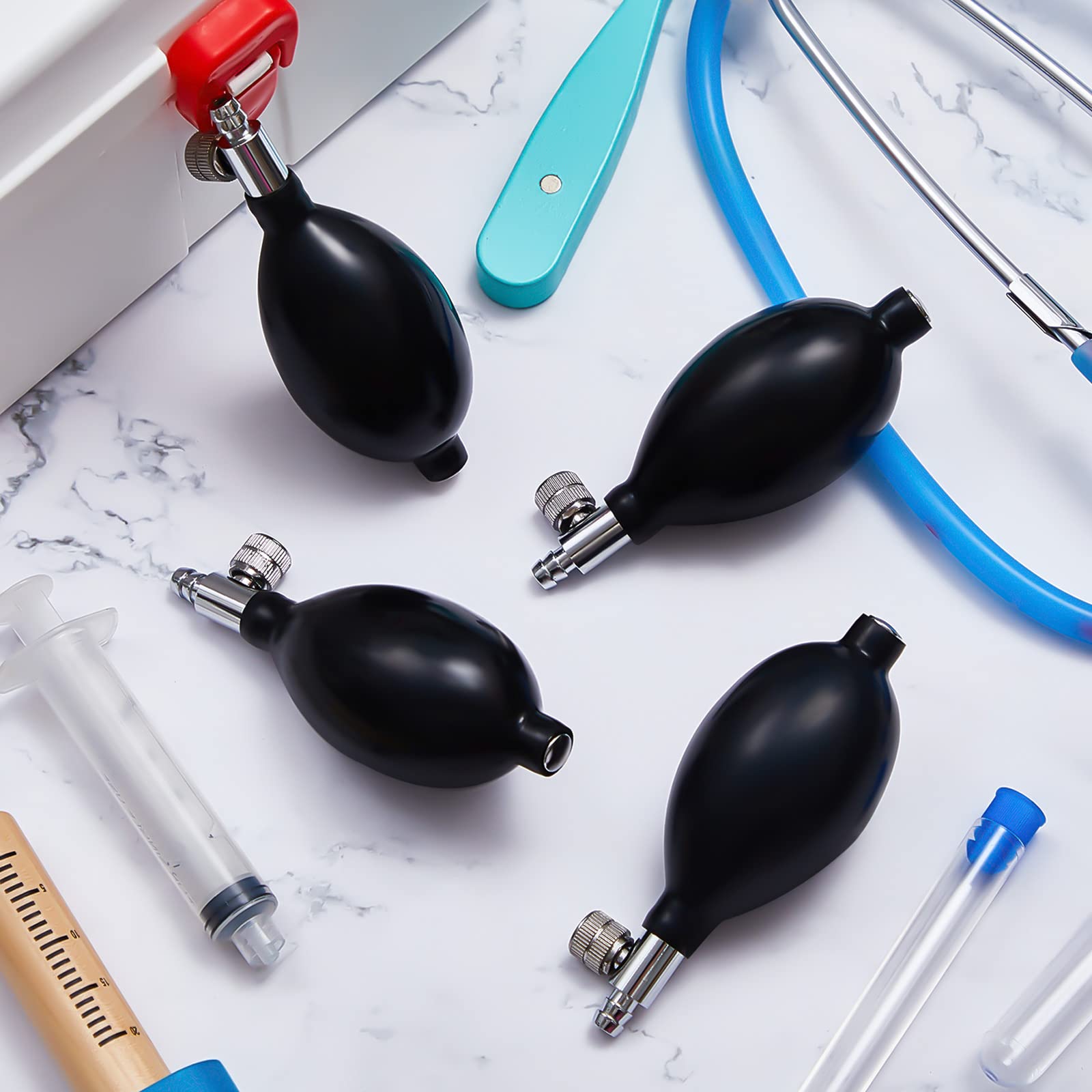 Snapklik.com : 6 Pieces Pressure Bulb Replacement Inflation Bulb Pump ...