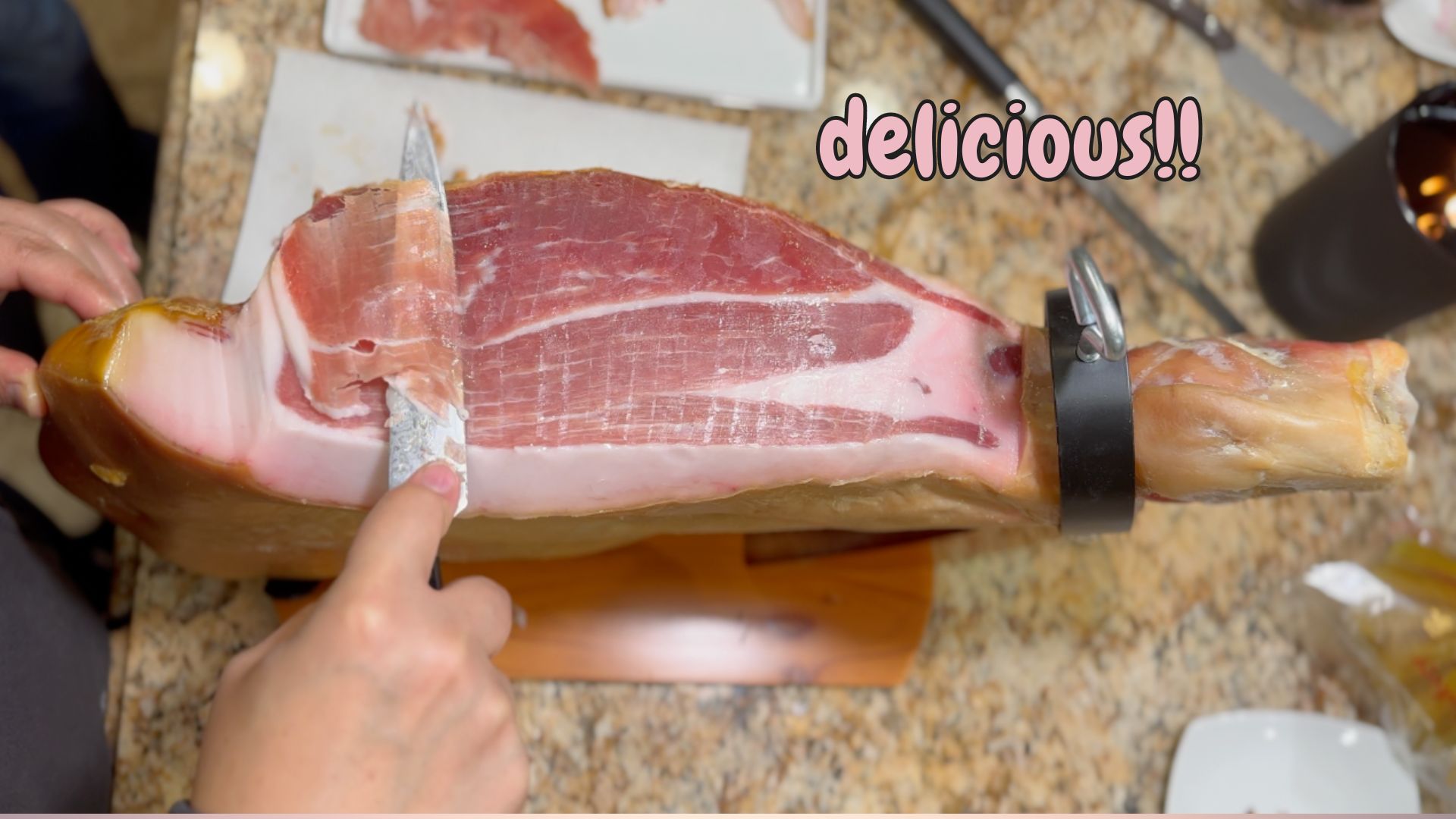 Watch Delicious Serano Ham on Amazon Live