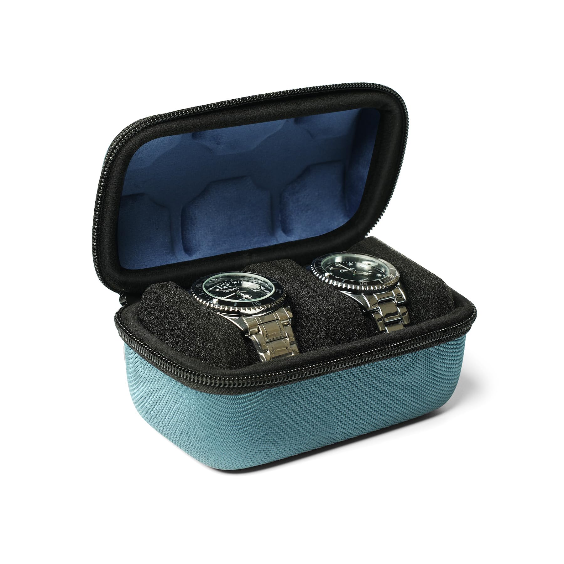 Snapklik.com : SAFEBUDDY Watch Travel Case Box For 2 Watches, Hard Safe ...