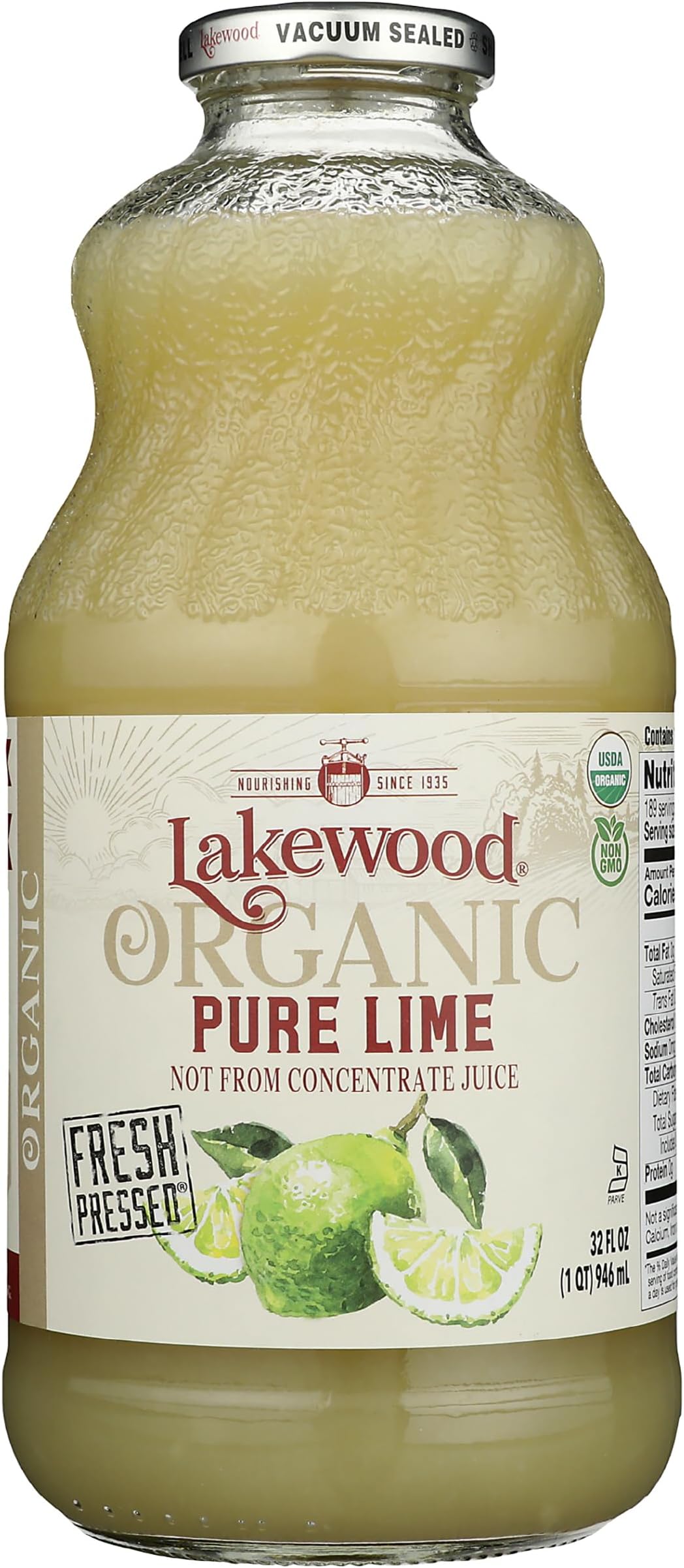 Amazon.com : Santa Cruz Organic 100 Percent Lime Juice, 16 Ounce - 8 ...