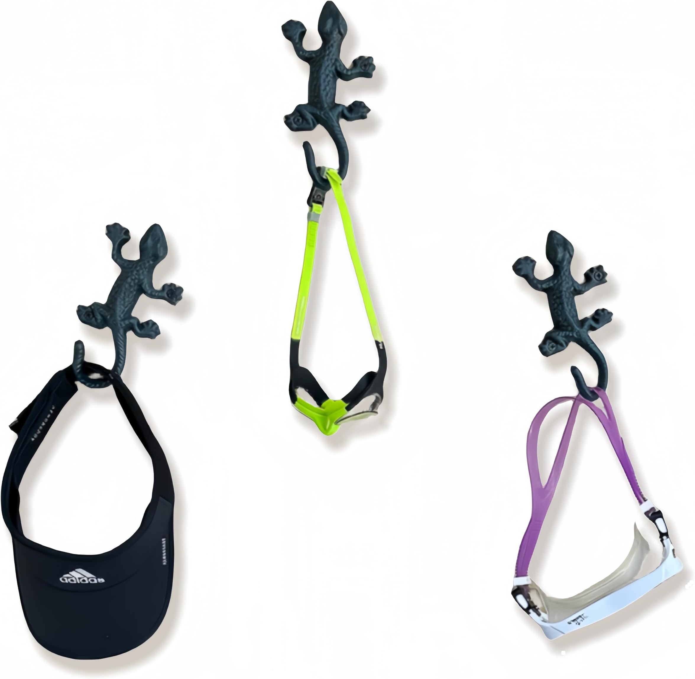Amazon.com: Auafanzy Outdoor Cast Iron Pool Towel Wall Hooks, Lovely ...