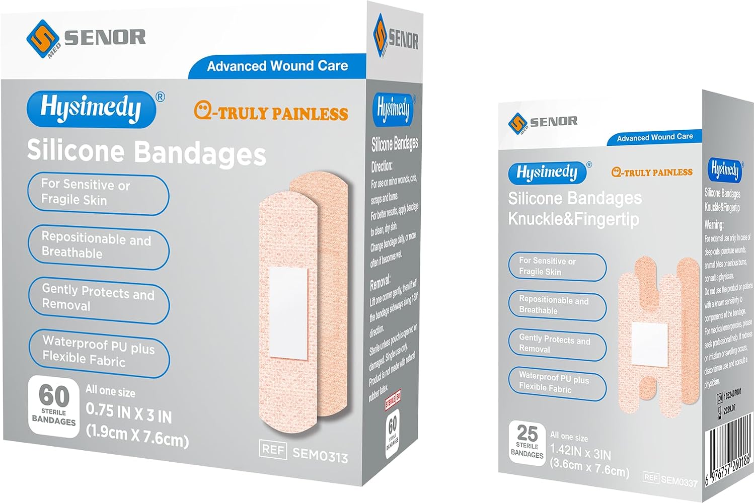 Amazon.com: Silicone Bandages Small Size Fingertip Bandages for ...