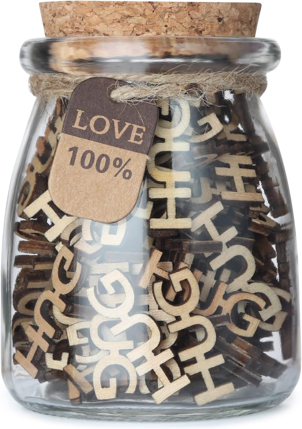 Give a HUG in a bottle(200ml), Hugs in a Jar- Wooden Cutouts Letter ...