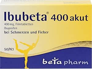 Ibubeta 400 Akut Filmtabletten : Amazon.de: Drogerie & Körperpflege