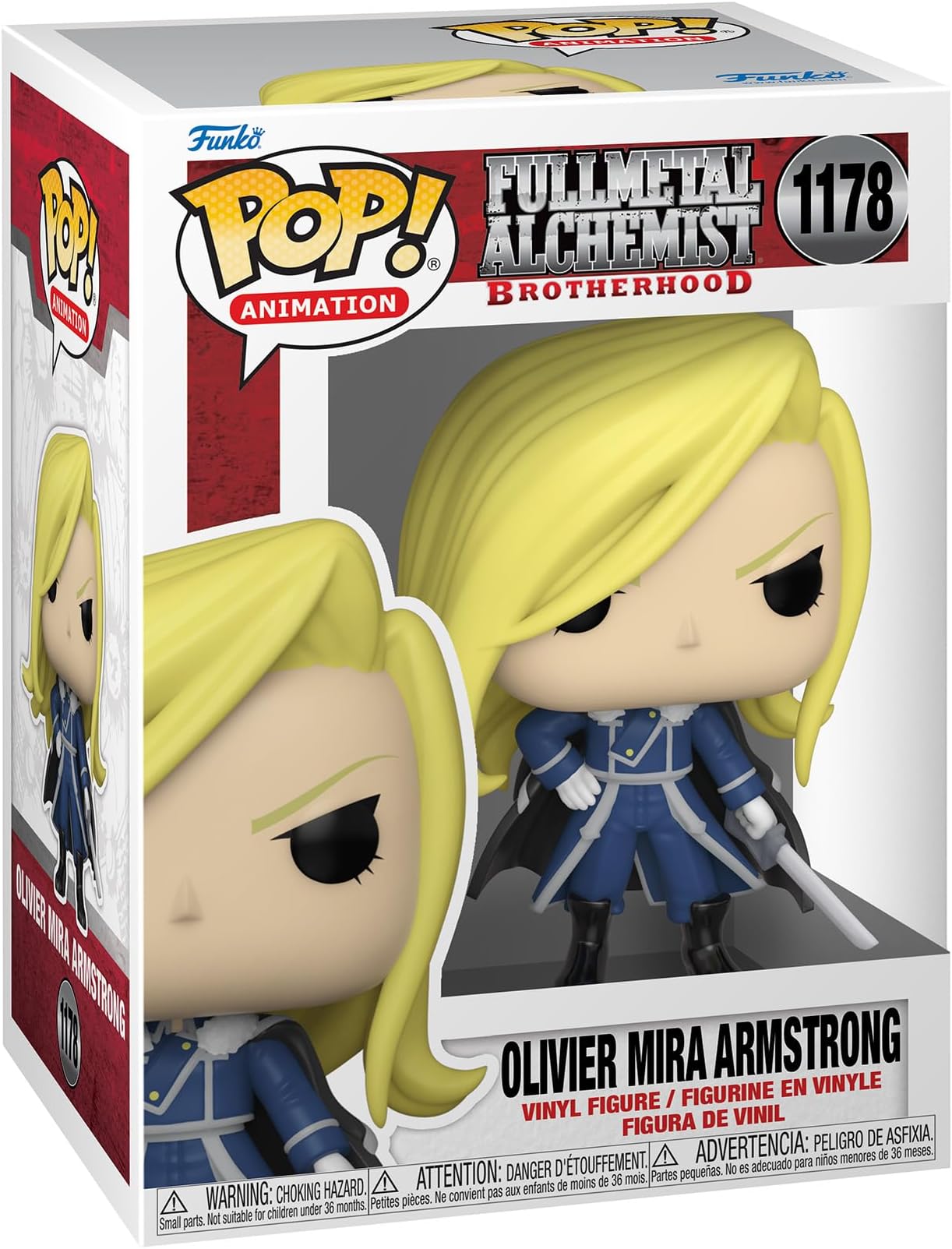 Amazon.com: Funko Pop Animation: Full Metal Alchemist - Alex Armstrong ...
