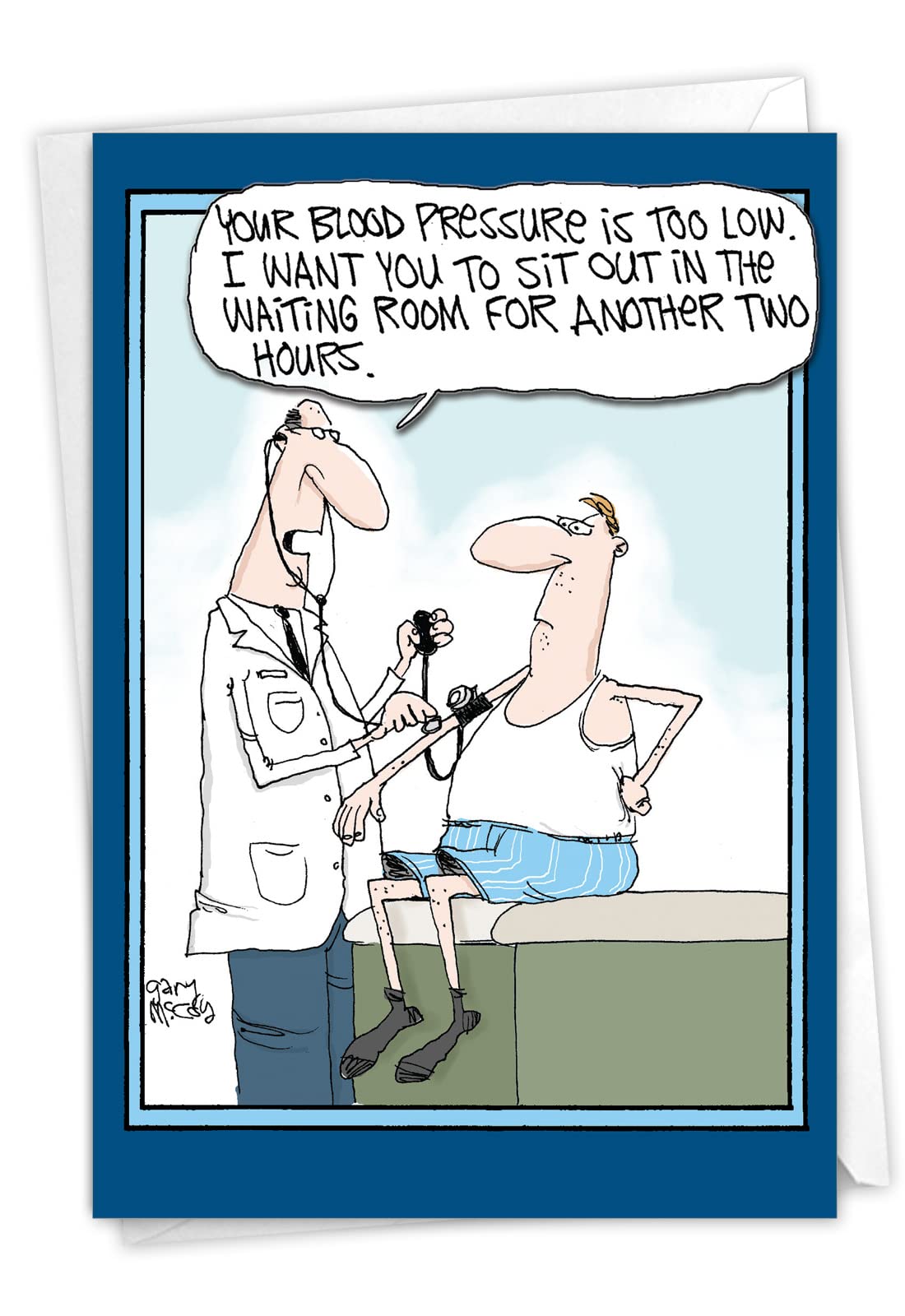 Period Cramps Get Well Card