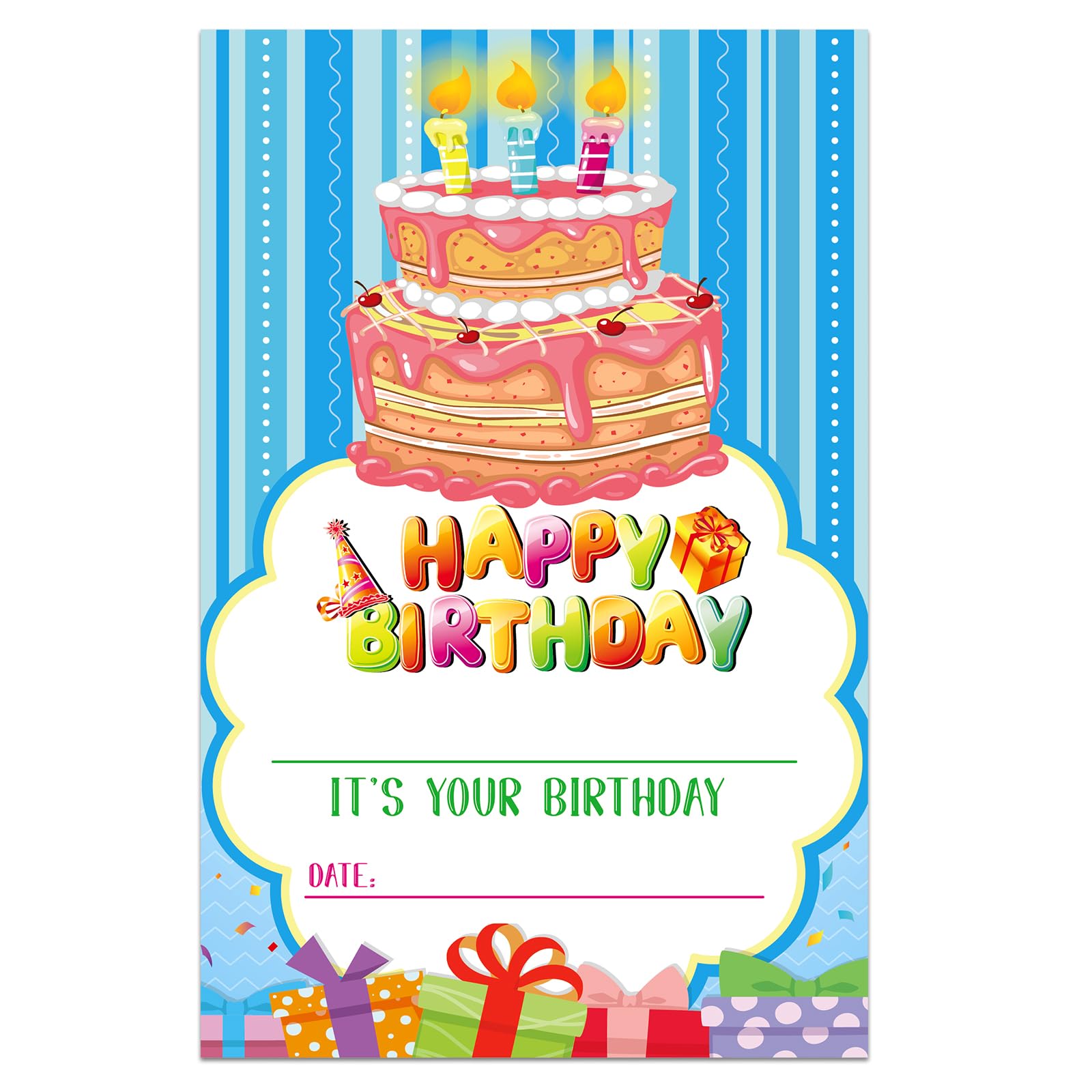 Amazon.com : FLYAB 30PCS Happy Birthday Award Certificates Gifts for ...