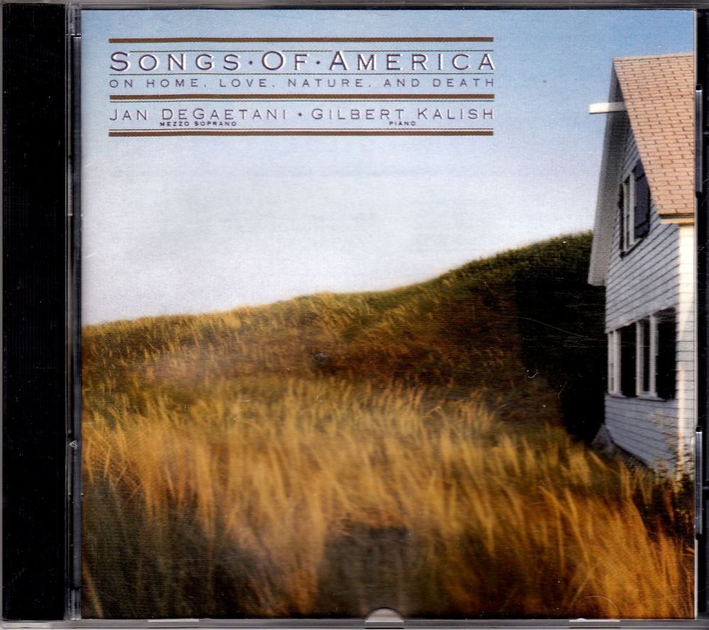 Jan DeGaetani, Adler, Samuel, Babbitt, Milton, Benson, Warren, Bolcom ...