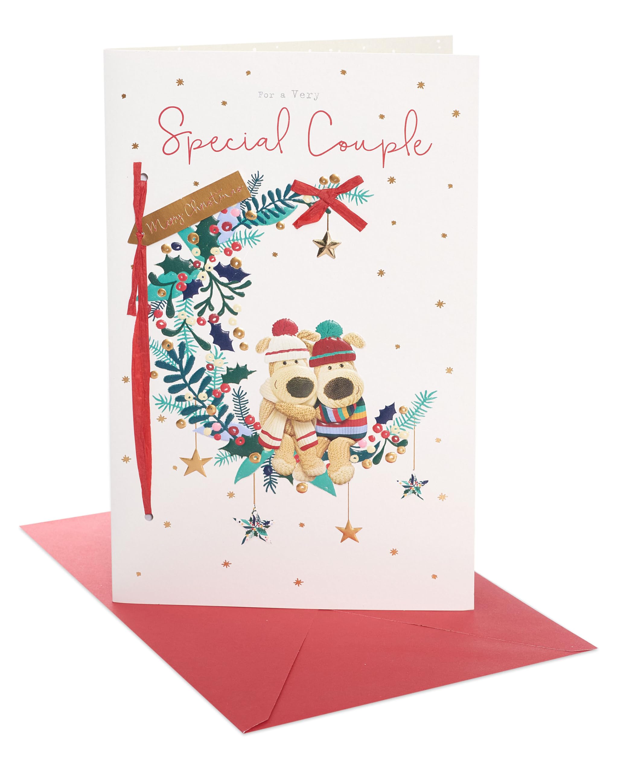 Boofle Embellished To A Special Couple Snuggly Love Cute Christmas ...