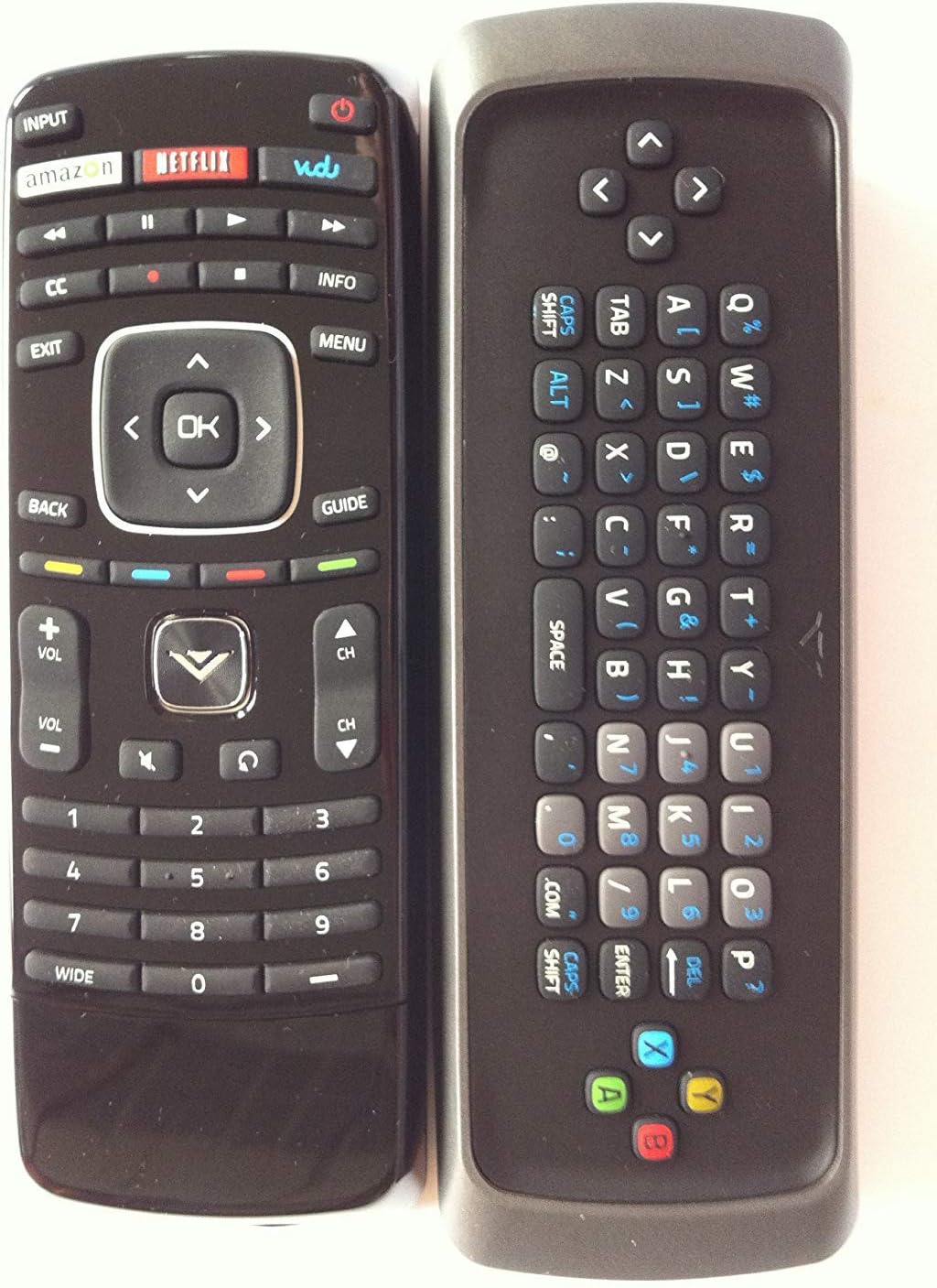 Amazon.com: USARMT New Smart TV Remote Control-with QWERTY Dual Side ...