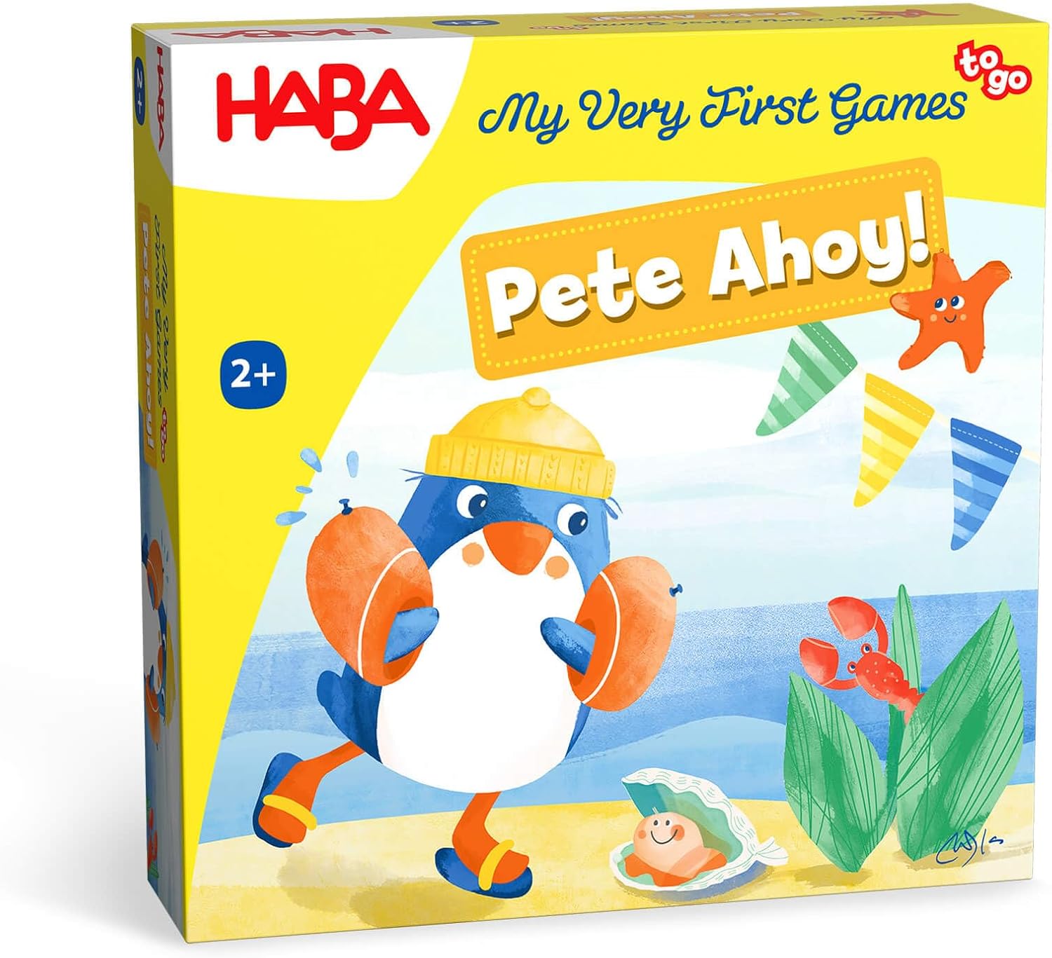 Amazon.com: HABA My Very First Games to Go - Pete Ahoy, Penguin-Themed ...