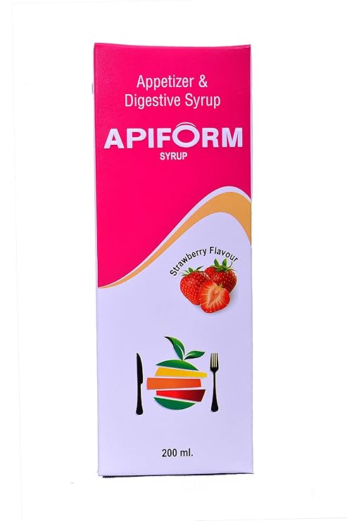 Buy APIFORM SYRUP Herbal/Ayurvedic Appetizer & Digestive Syrup 200 ml ...