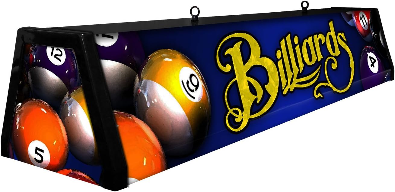 Amazon.com: 44" Personalized Acrylic Pool Table Light, Custom Classic ...