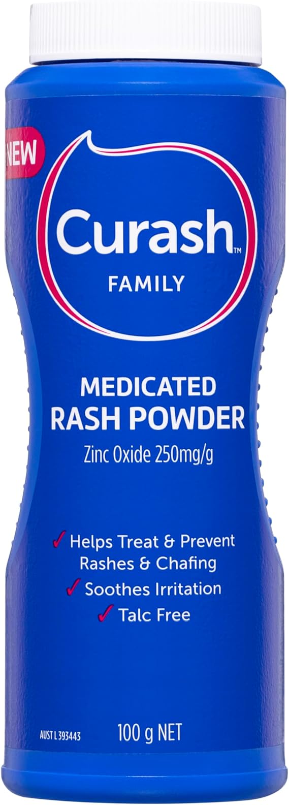 Curash Family Medicated Rash Powder, 100g, Relieves and Soothes ...