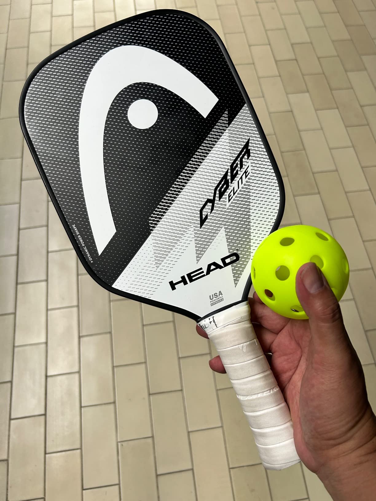 $8/mo - Finance Head Cyber Elite Pickleball Paddle, Fiberglass Surface ...