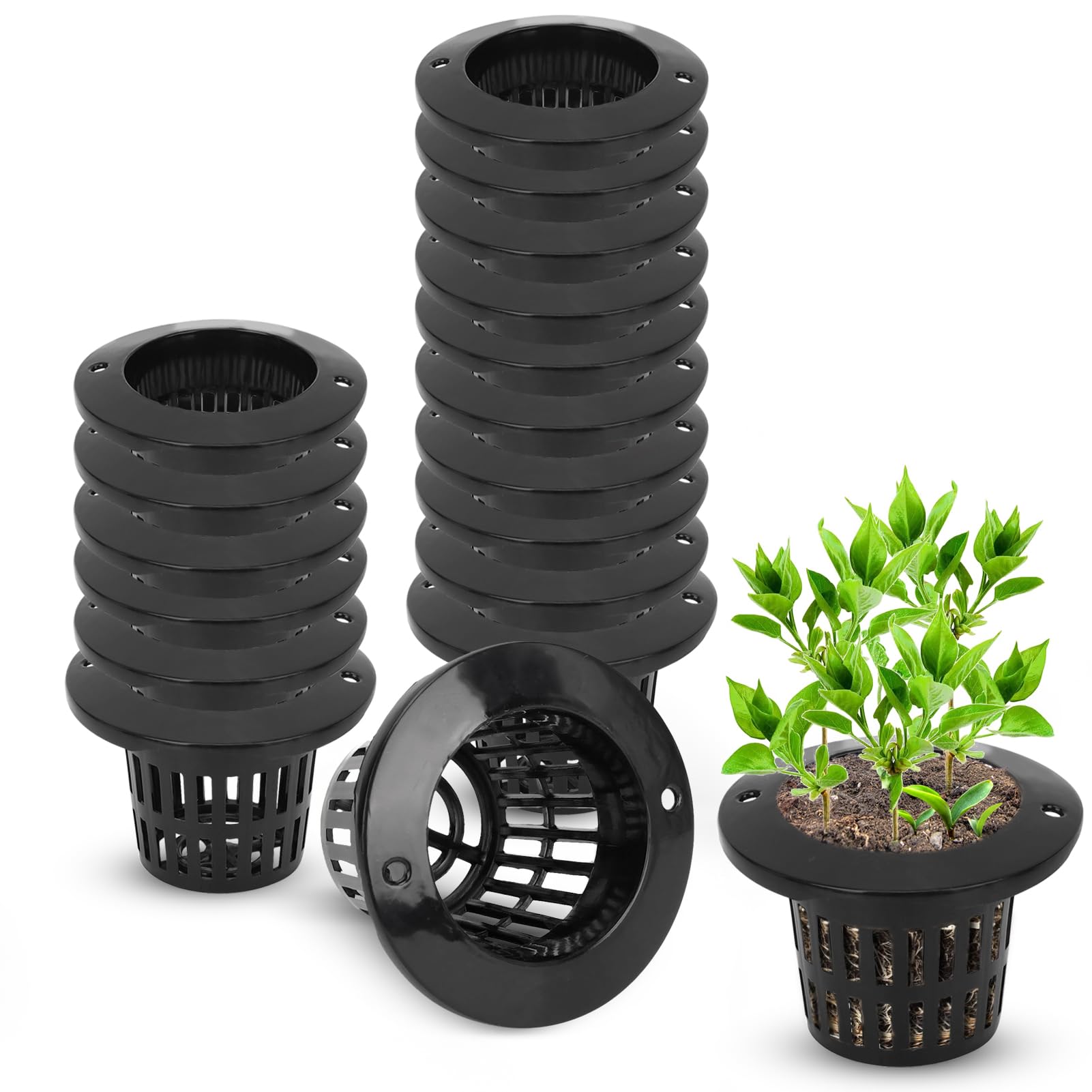 Net Pots For Hydroponic Growing Net Pots By Multi Brand Hydroponic