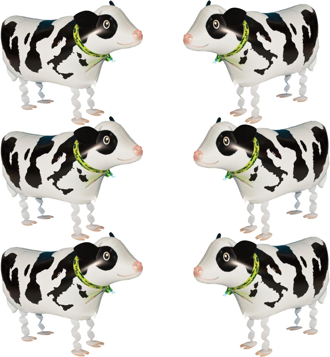 Amazon.com: Finypa 6 Pieces Walking Animal Balloons Foil Animal Walkers ...