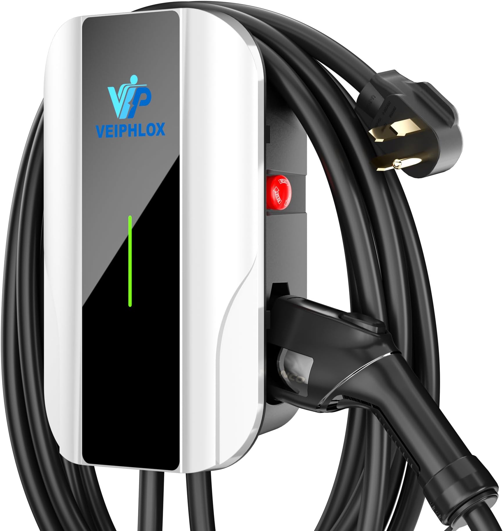 Amazon.com: AIMILER EV Charger Level 2, 48A 240V Electric Vehicle Charger with NEMA 14-50 Plug ...