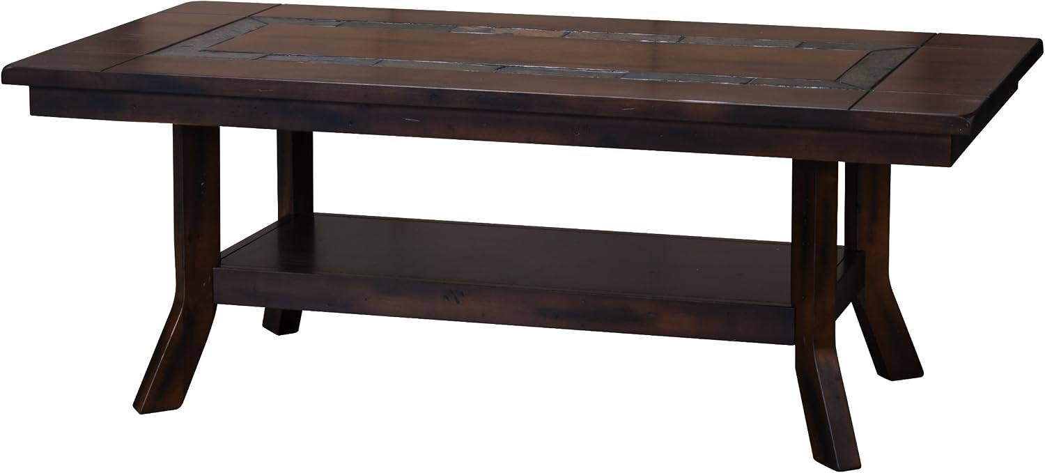 Amazon.com: Sunny Designs 3175DC-CS Santa Fe Chair Side Table, Dark ...