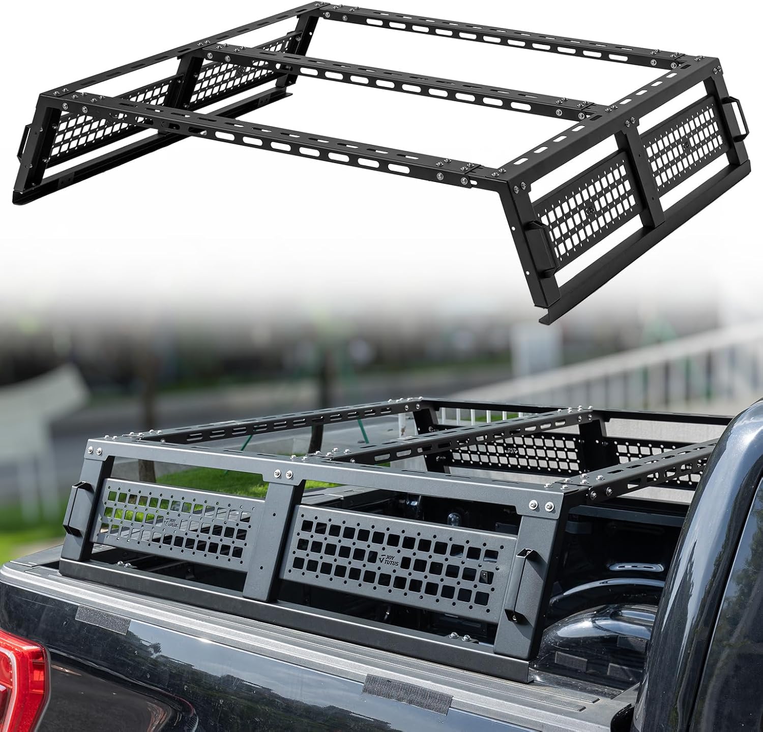 JOYTUTUS Full Size Truck Bed Rack, Overland Bed Racks for Trucks ...