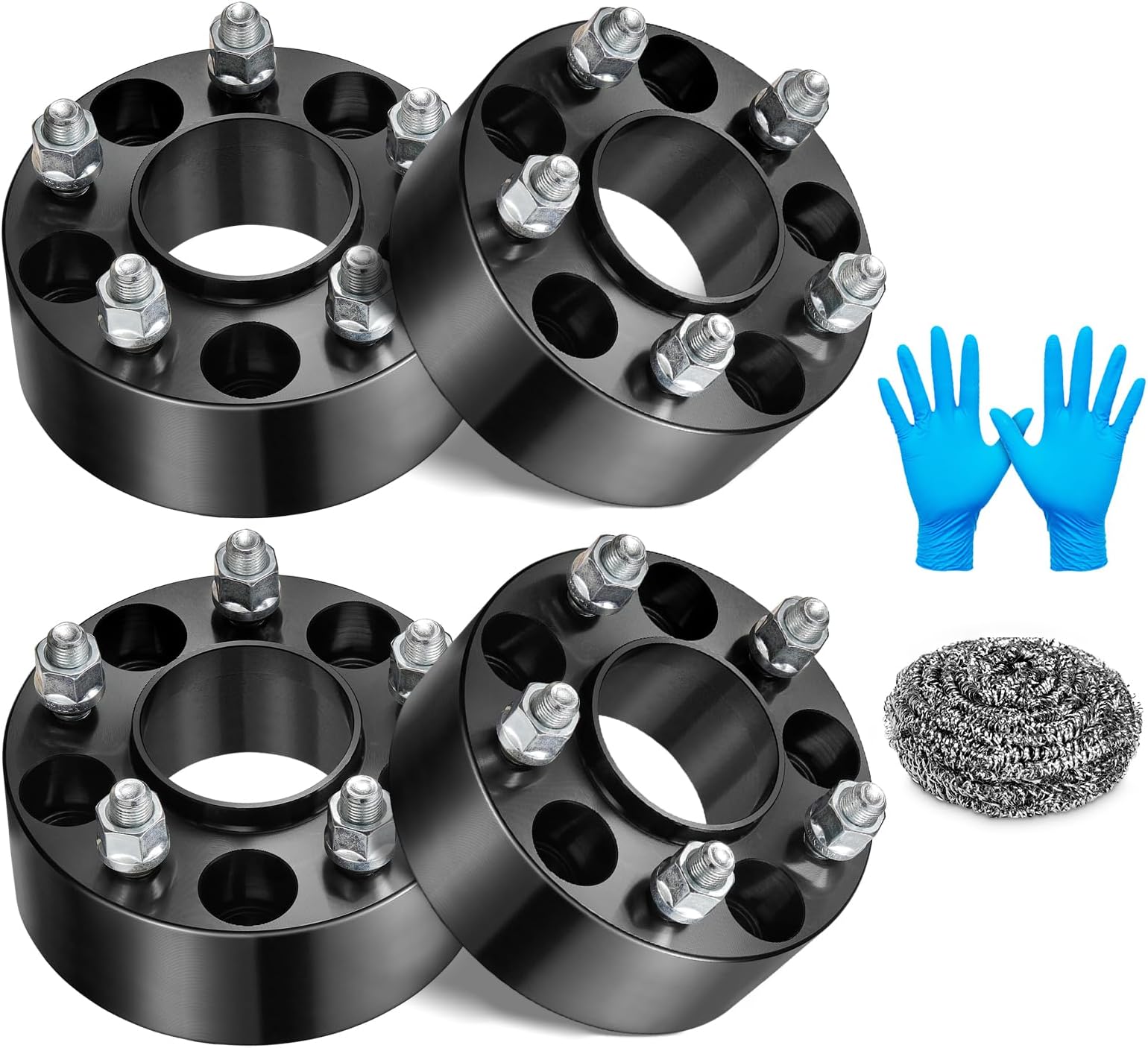 Amazon.com: HHCSOP 5x4.5 Wheel Spacers 2 inch, Compatible with Ford ...