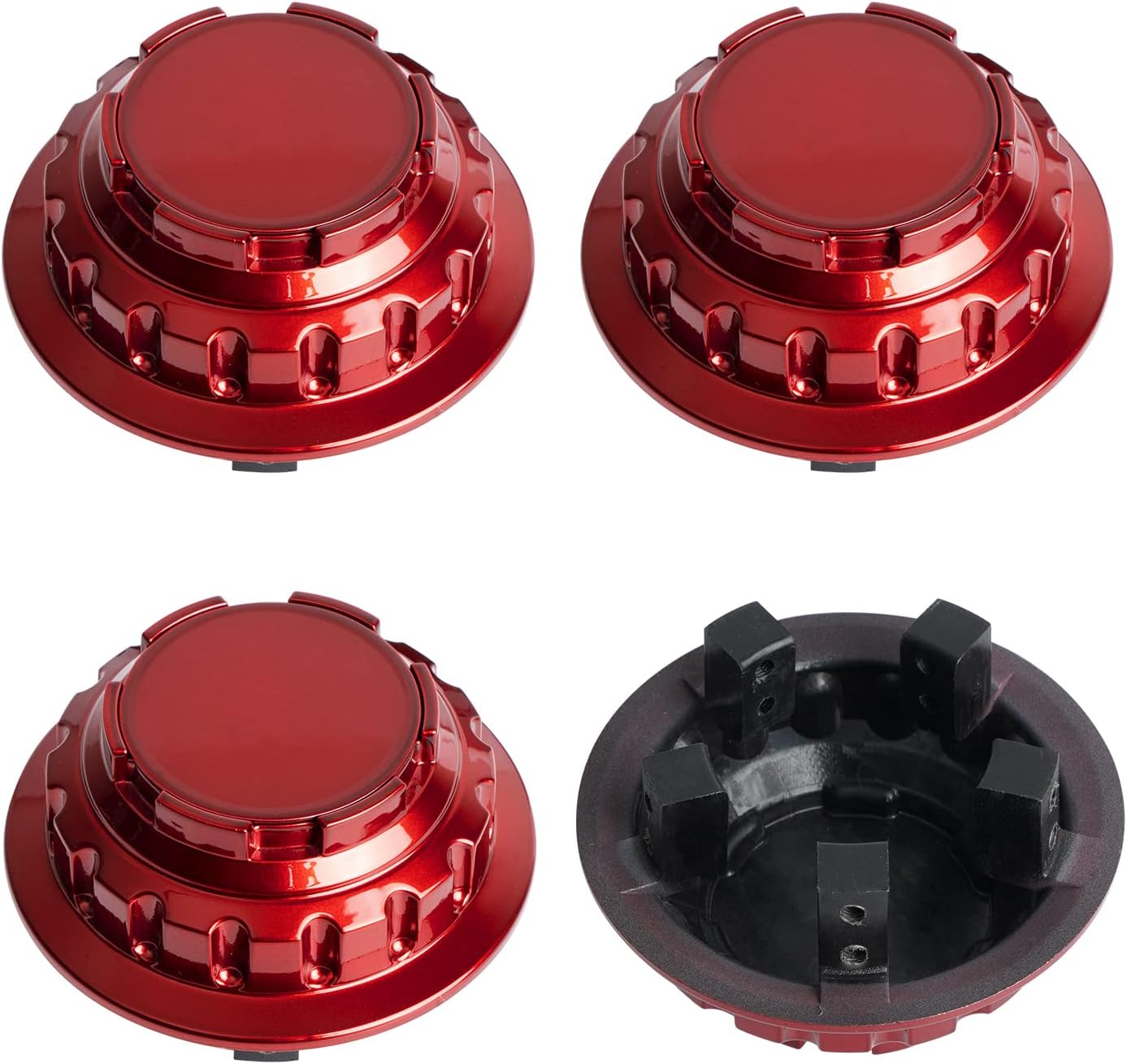 Amazon.com: ProCaps Universal Fit Wheel Center Caps for 48MM to 66MM ...