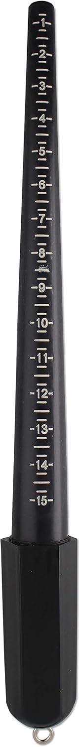 Amazon.com: The Beadsmith Half-Round Finger Gauge – U.S. Sizes: 1-13 ...