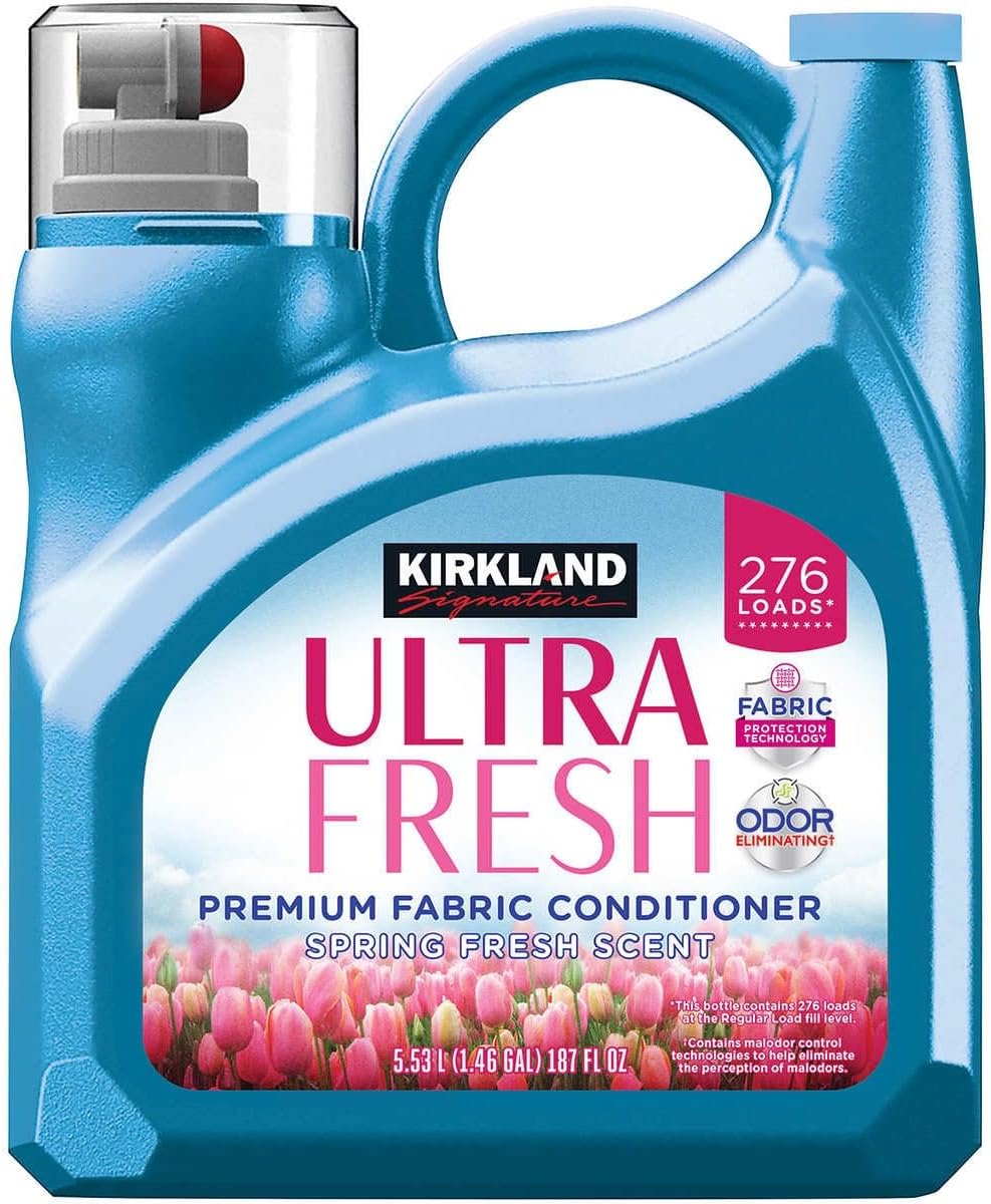 Amazon.com: Kirkland Signature Ultra Fresh Premium Fabric Softener ...