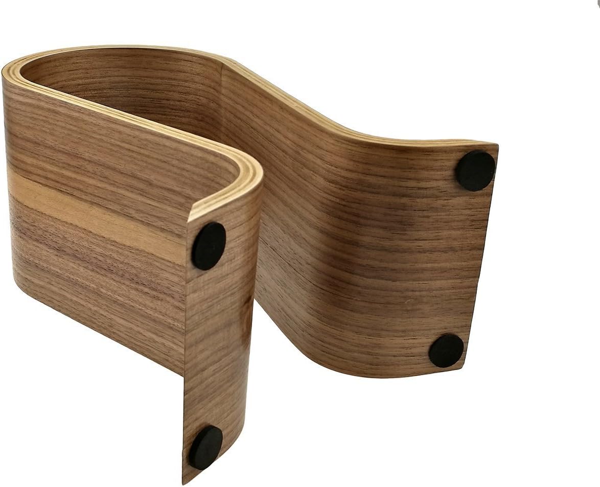 Wooden Walnut Wood Omega Headphone Stand, Gaming Headset Display ...