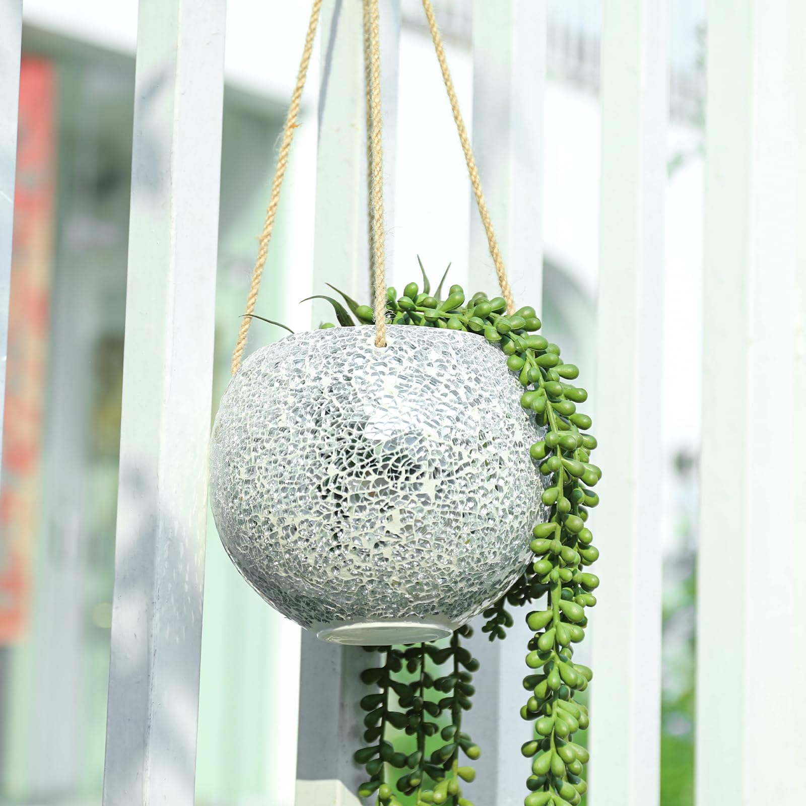 Amazon.com: Chonsun 8 Inch Hanging Planters for Indoor Plants - Small ...