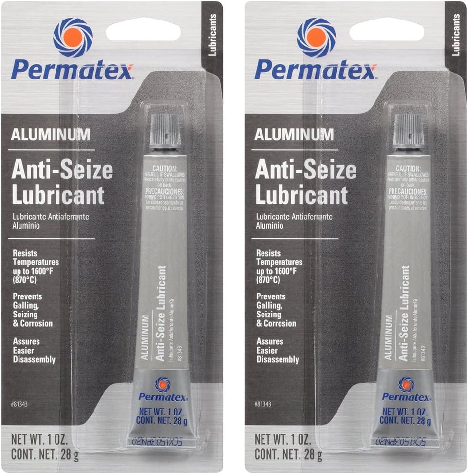 Amazon.com: Permatex 81343 Anti-Seize nBTmv Lubricant, 1 Ounce Tube (2 ...