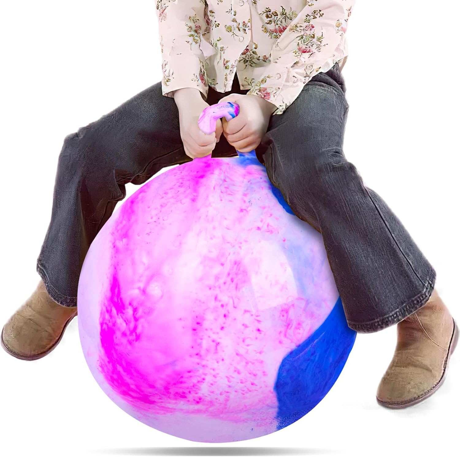 Amazon.com: LOVEINUSA Hopper Ball for Kids 3-6, 20 Inch Hippity Jumping ...