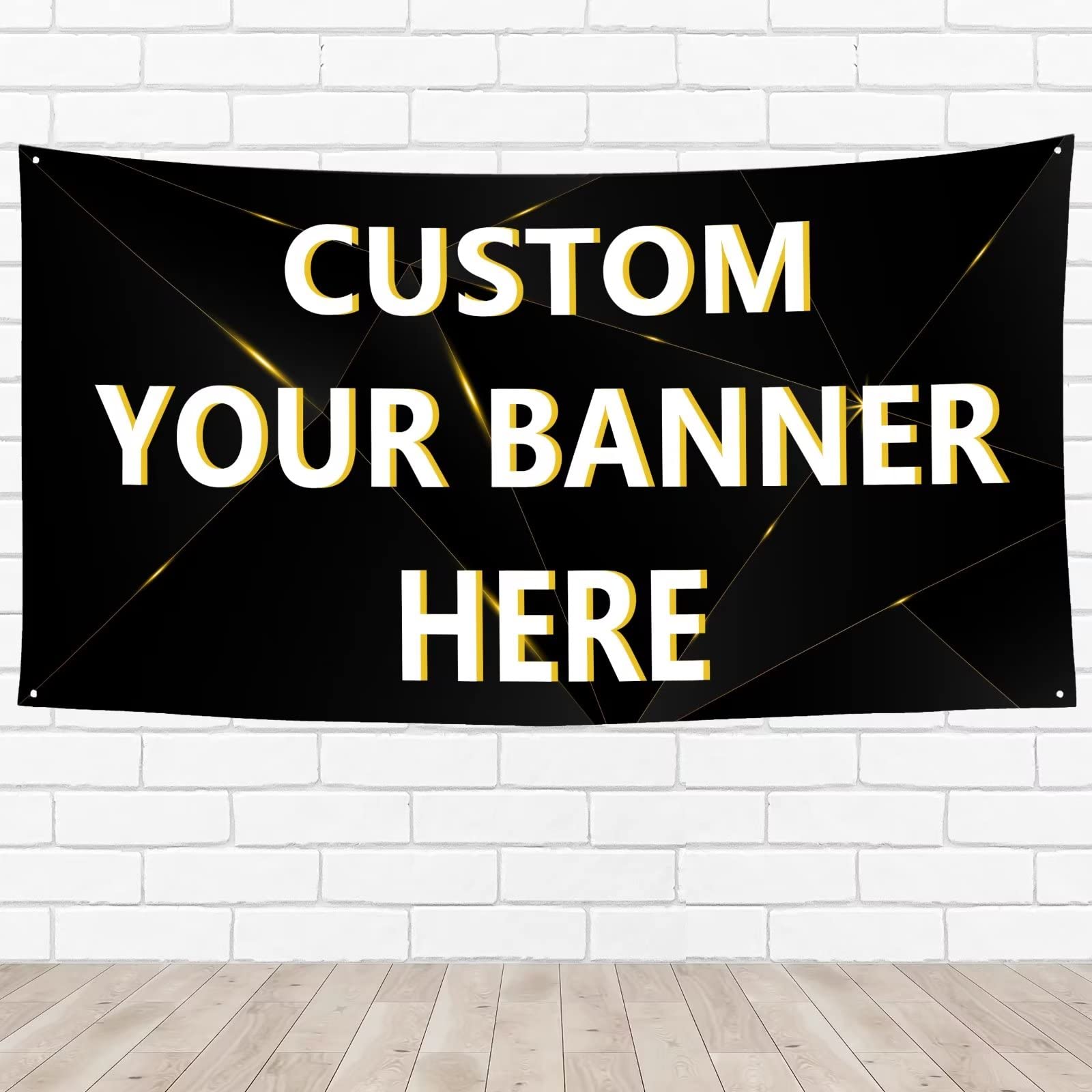 Amazon.com: Personalized Banners and Signs Customize Custom Banner for ...