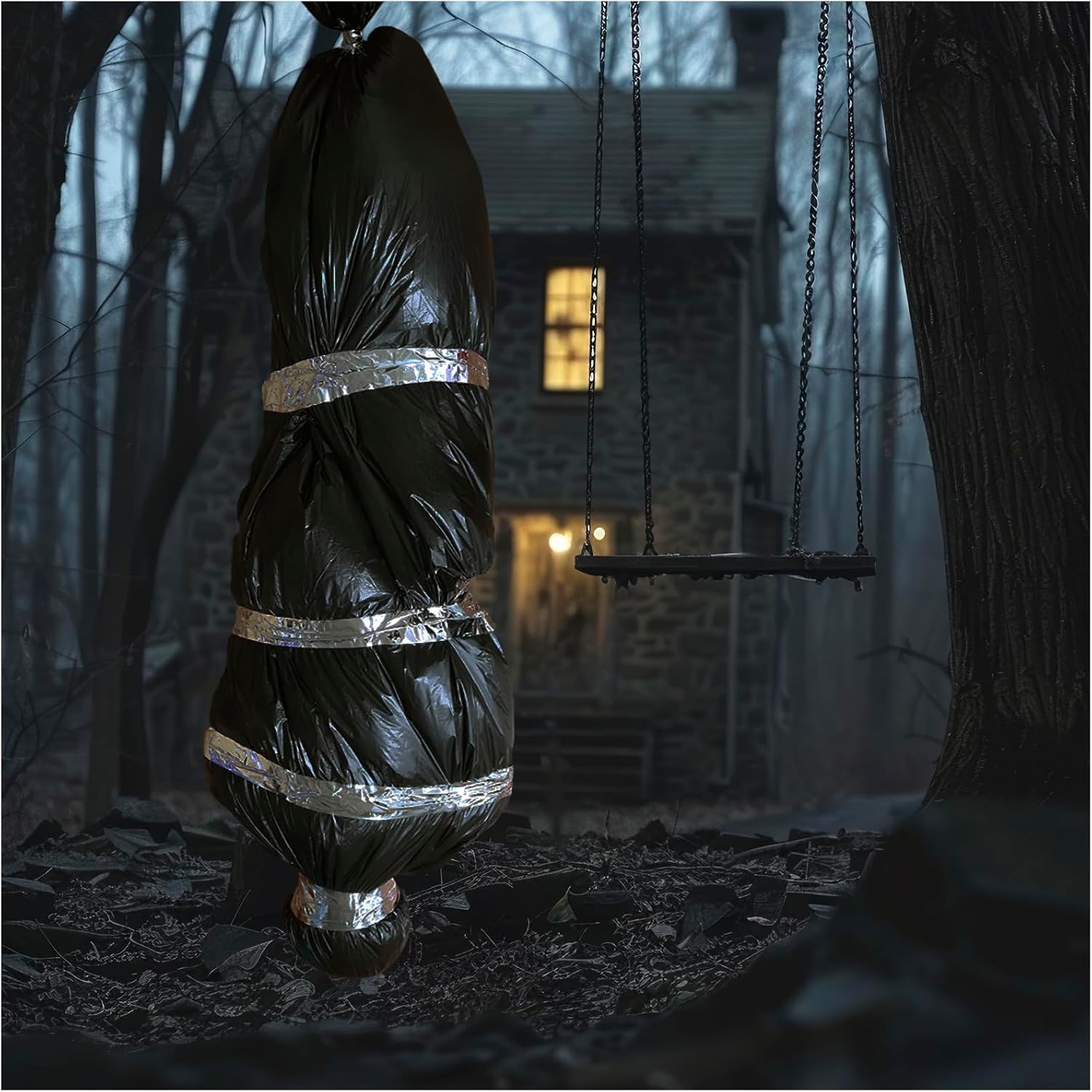 Amazon.com: Outdoor Halloween Decorations Dead Body Props, Scary Fake ...