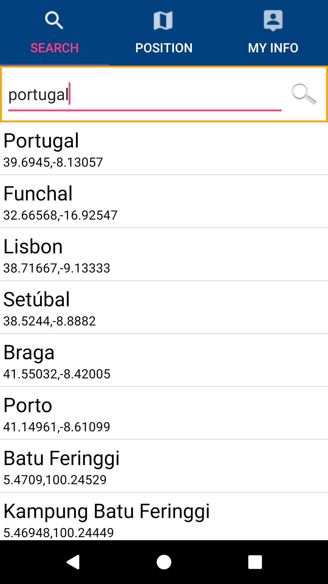 Portugal GPS Map Navigator - App on Amazon Appstore