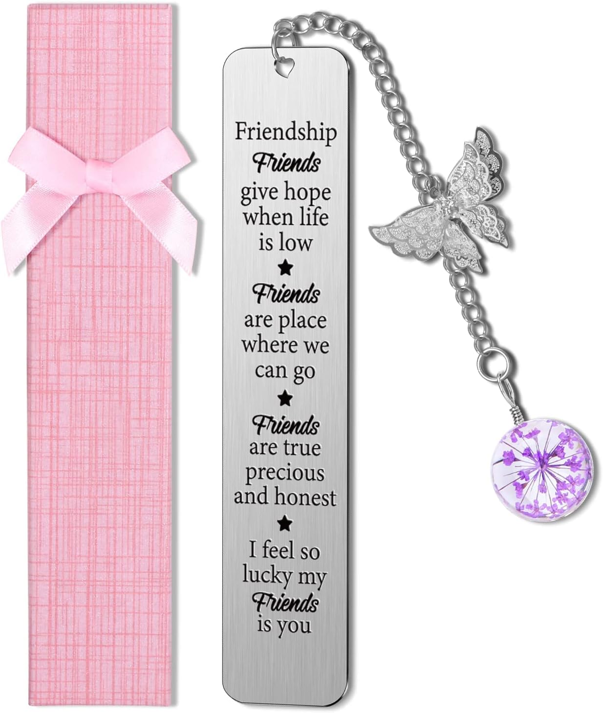 BaiCai Bookmark for Friend Birthday Bookmarks Gifts Best Friends ...