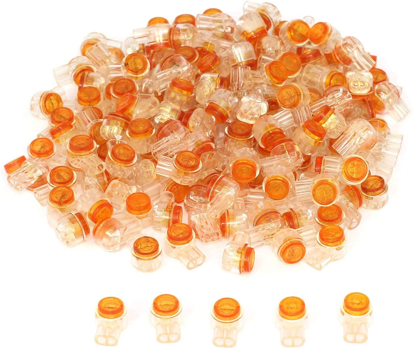 Divine 200 Pcs Waterproof Telephone Line Connectors K1 Network Cable ...