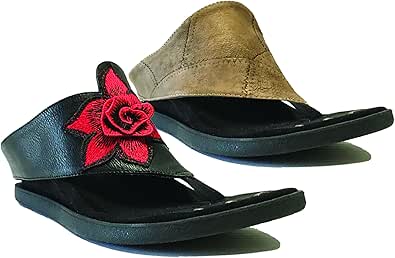 Amazon.com | Modzori Sasha Low Wedge Reversible Sandal | Flip-Flops