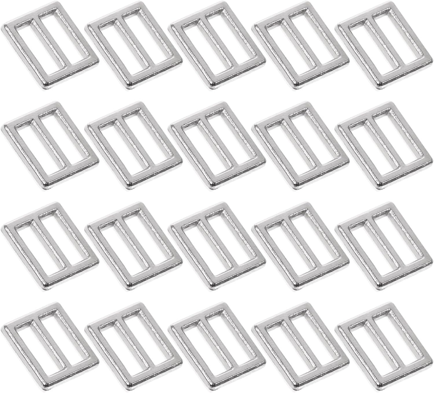 Amazon.com: Kisangel Slider Mini Buckles 100Pcs Metal Sewing Doll ...