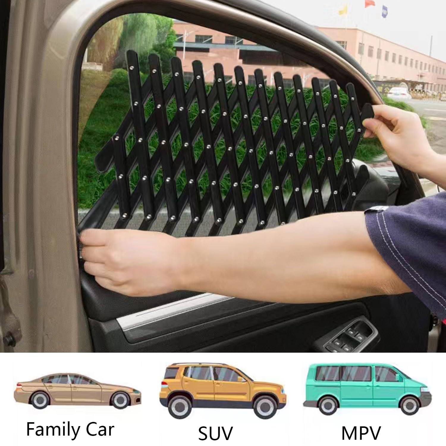 Universal Dog Ventilation Guard For Cars 2-Pack Car Window Pet Safety ...