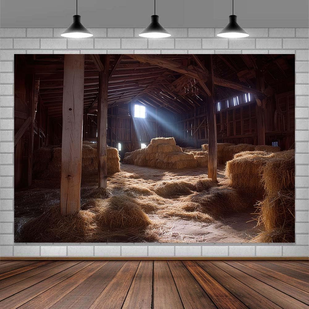 Amazon.com : 7X5ft Nativity Scene Photo Backdrop Photography Background ...