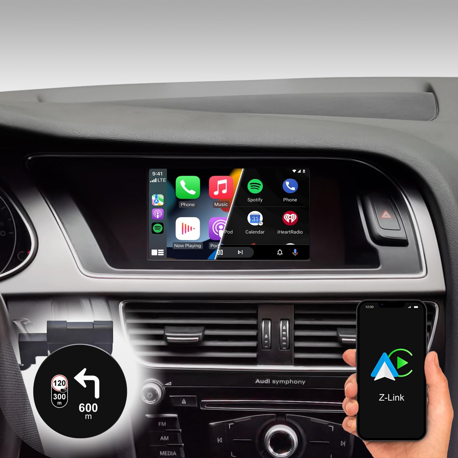 DYNAVIN Android Autoradio Navi für Audi A4 A5 Q5 S4 S5 mit Concert ...