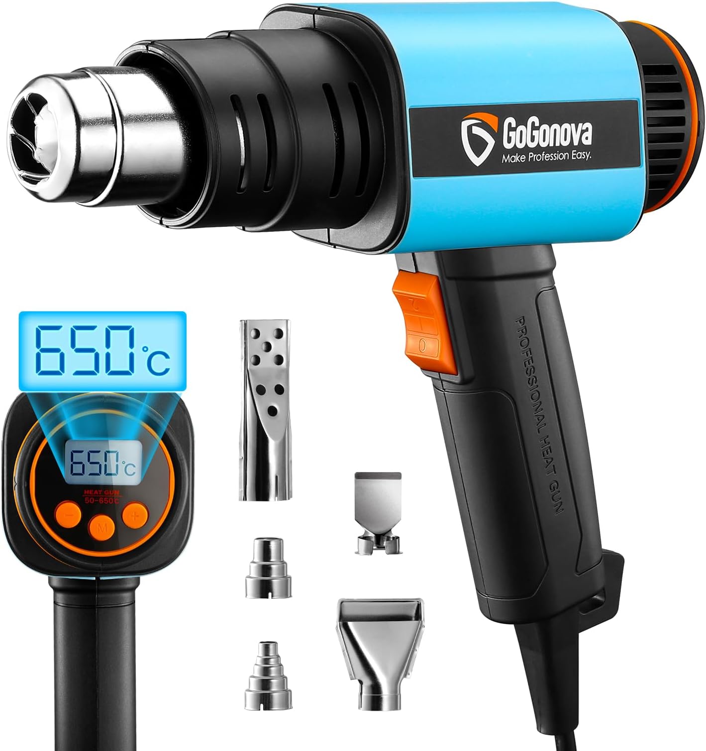 Bosch Heißluftfön UniversalHeat 600 (1800 W, Temperatur: 50/300 / 600 ...